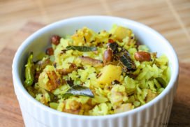 Poha | How to make Poha | Indian flattened rice dish – Subbu Cooks