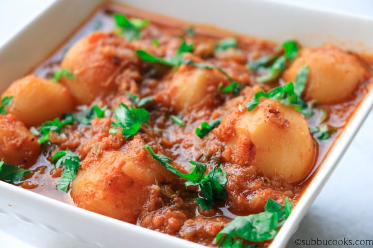 Aloor dom | Bengali style dum aloo recipe | Bengali Dum aloo – Subbu Cooks